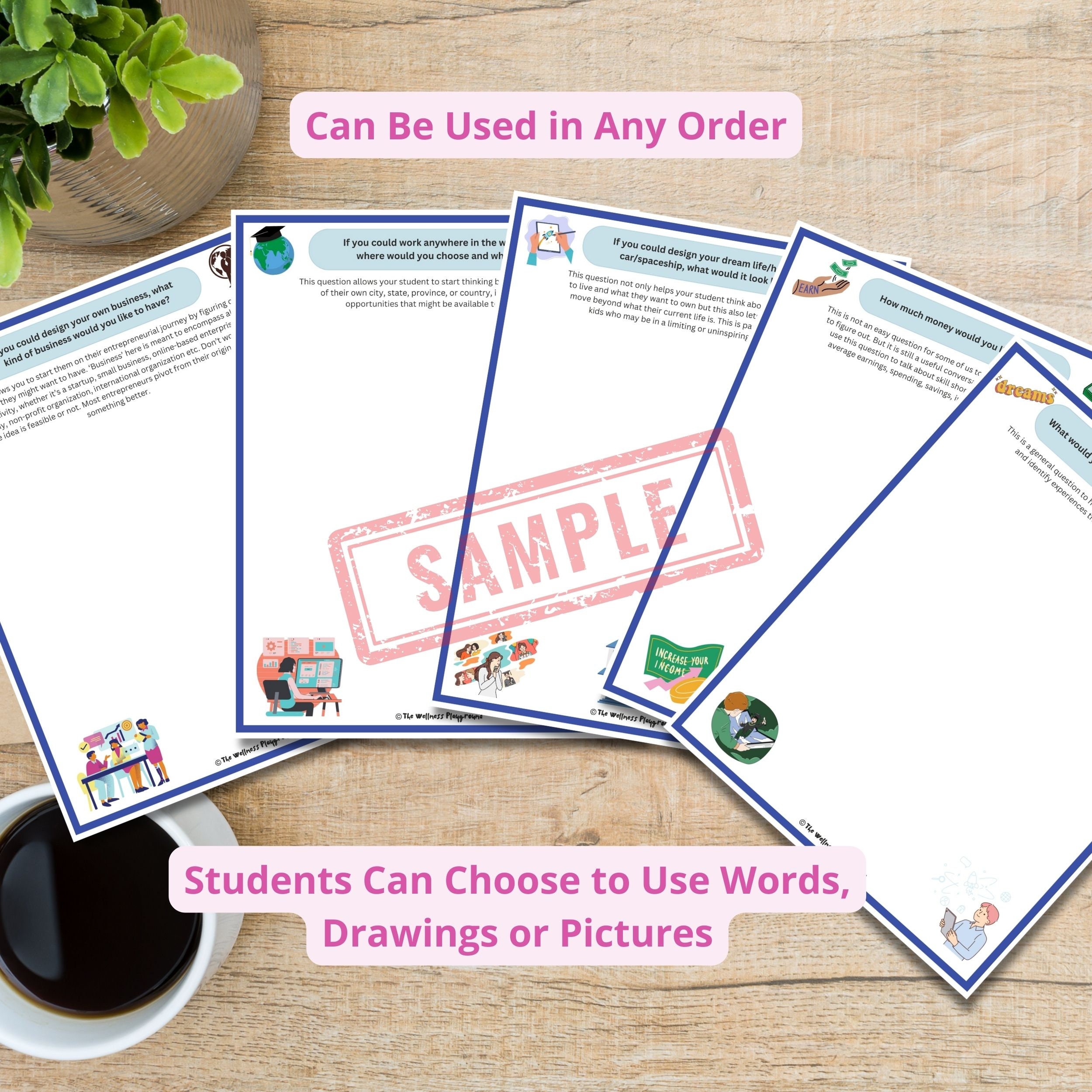 Vision Board Student Activity | Future Planning Lesson for Teens | Teen ...