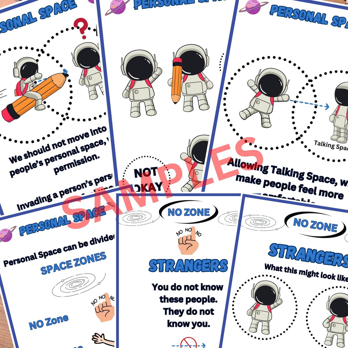 Lesson on Personal Space Classroom Social Story Social - Etsy