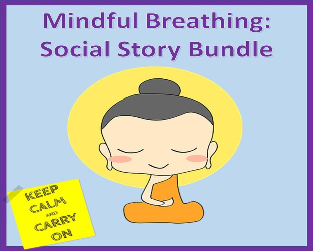 Mindful Breathing Social Story Bundle: Calmness Strategies for Kids - Etsy