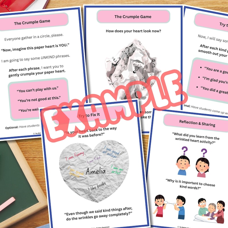Kindness Lesson for Elementary | Wrinkled Heart Activity | SEL, Empathy ...