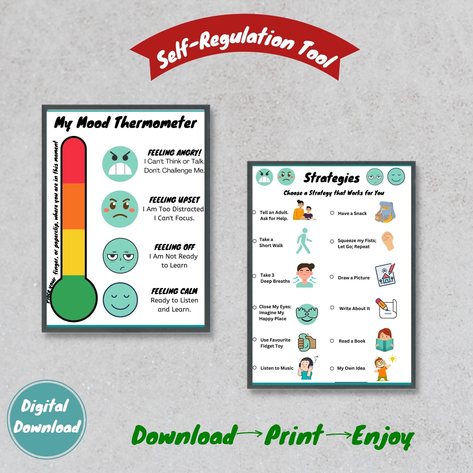 Mood Feelings Scale | Behavior Rating | Behavior Strategies | Classroom ...