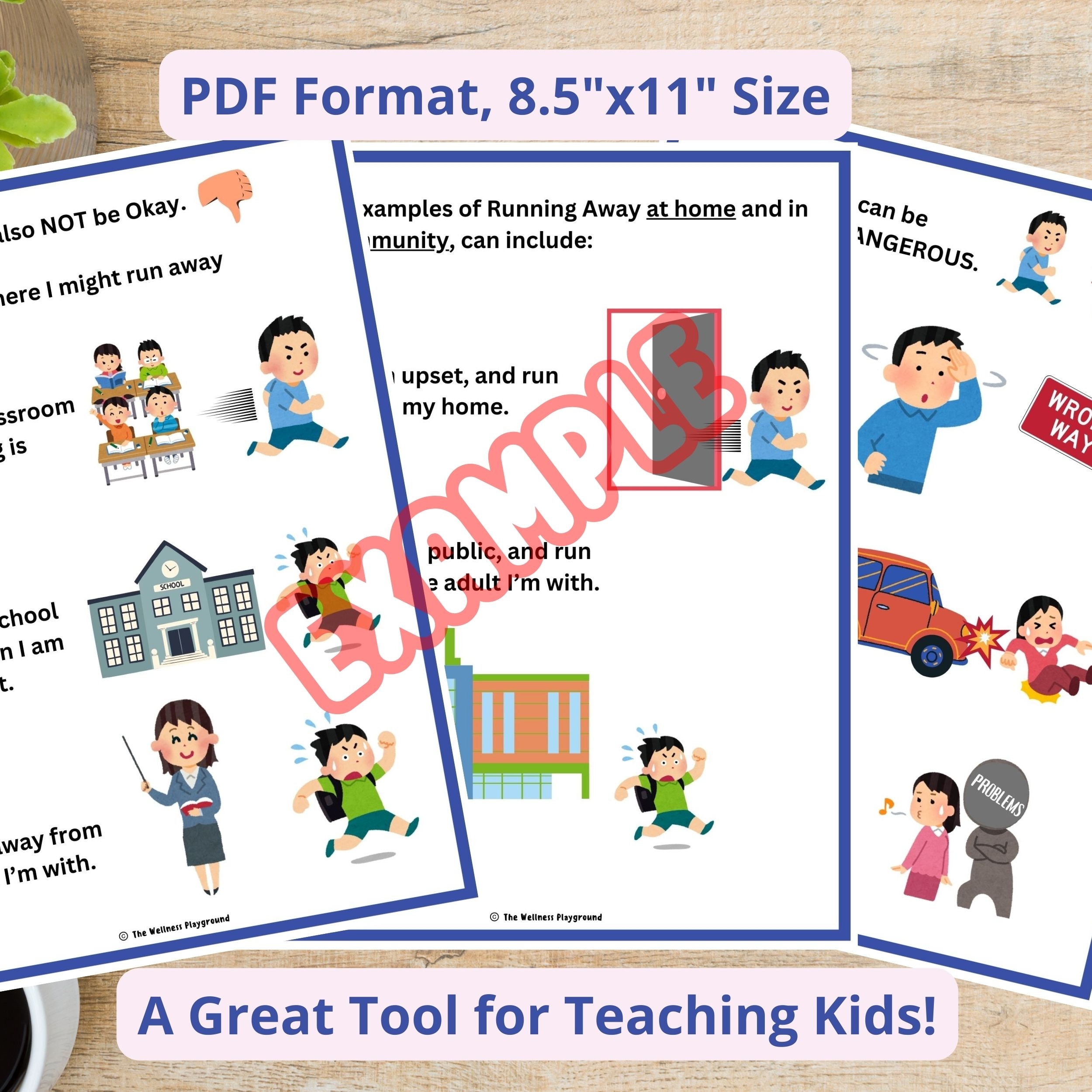 Social Story About No Running Away| Social Story No Running | Autism ...