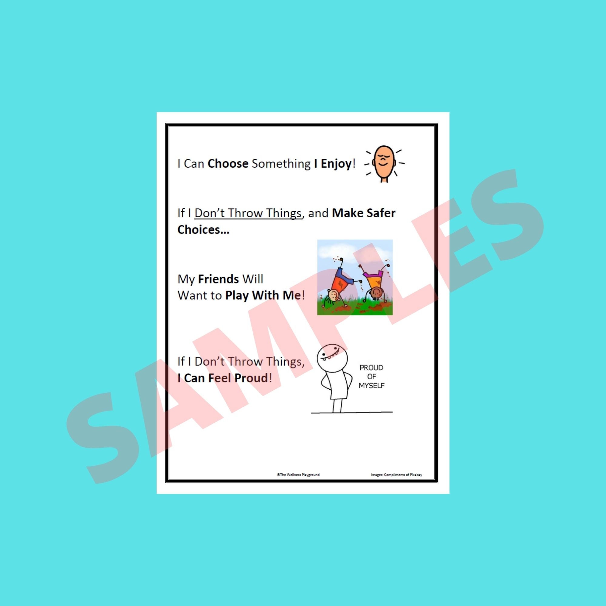 Throwing Things Social Story: Classroom Resource (digital Download) - Etsy