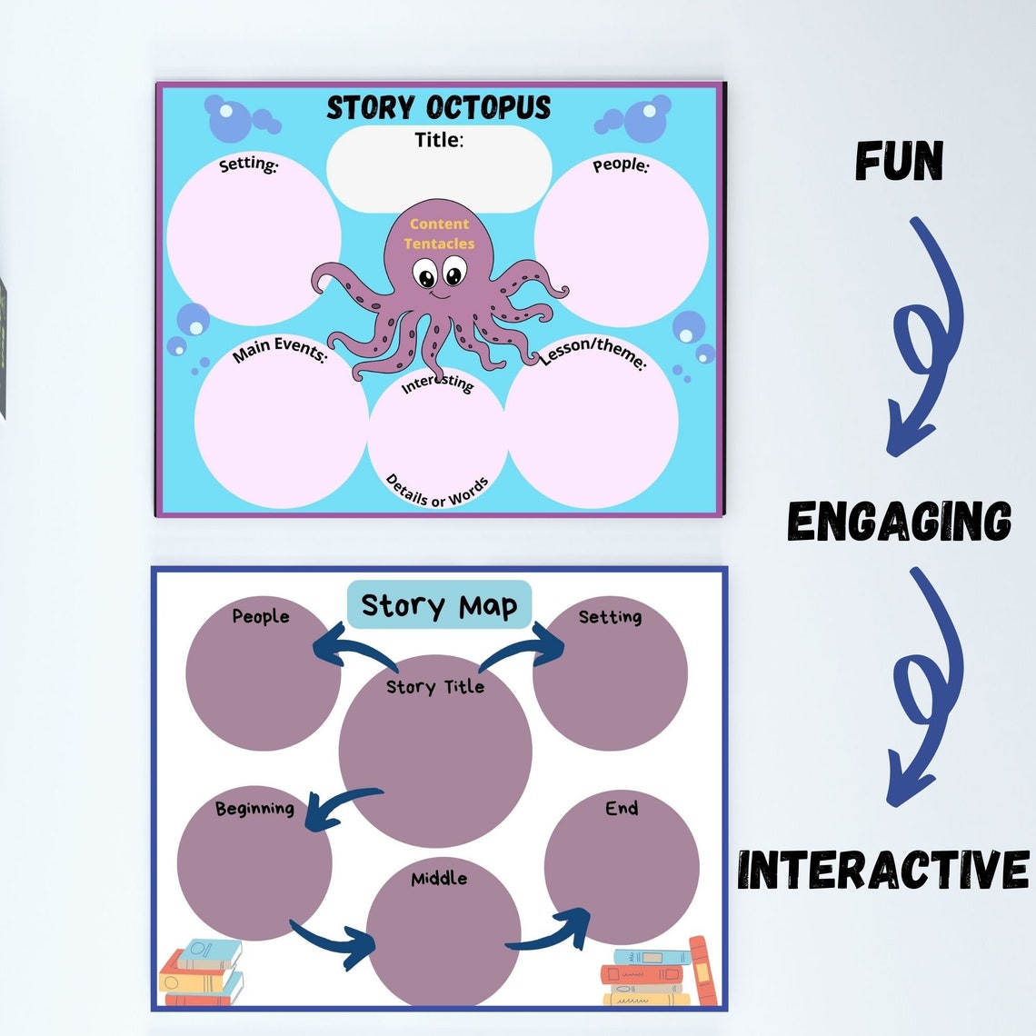 Printable Story Maps | Story Templates | Classroom Literacy Activity ...