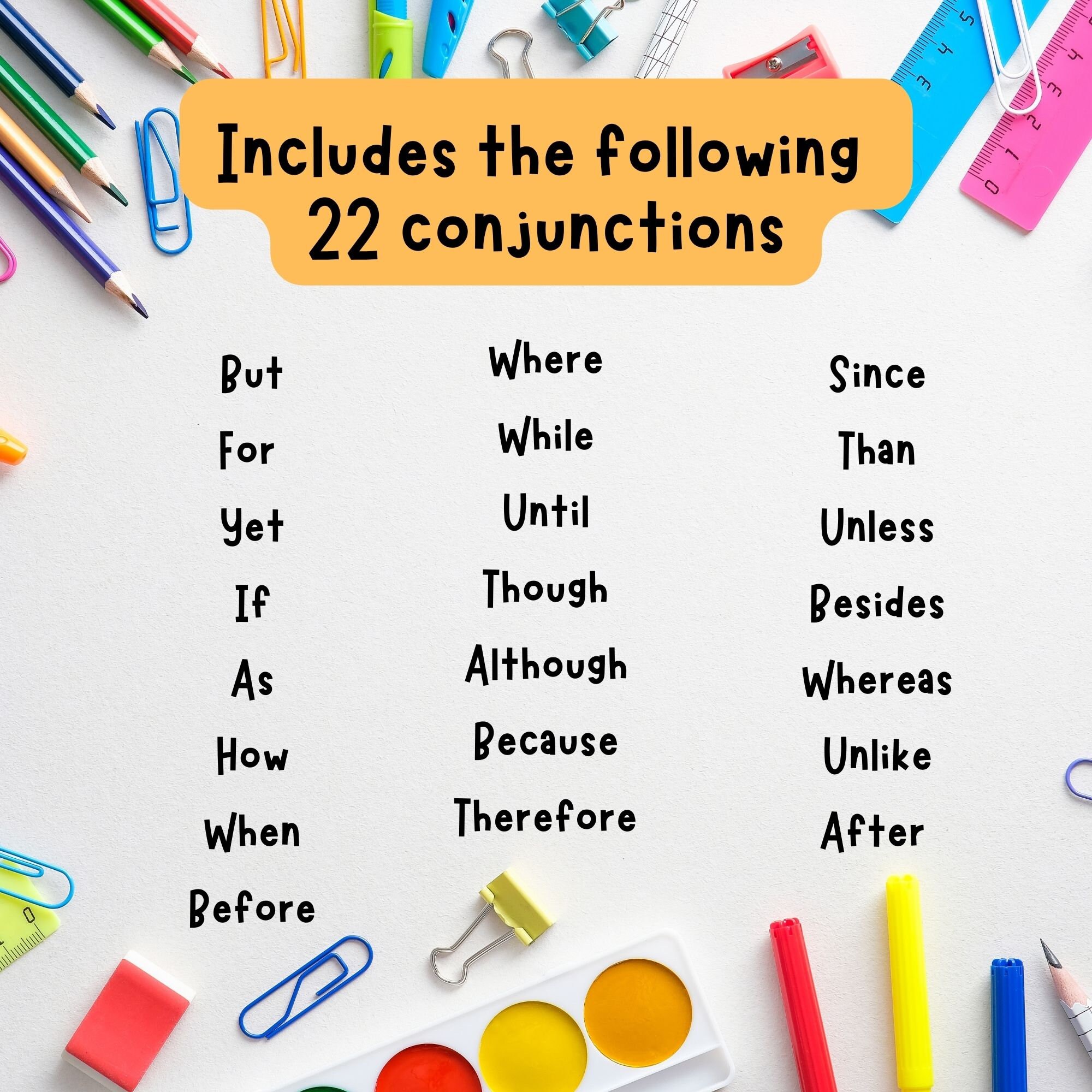 Sight Word Activity Sheets 22 Common Conjunctions Worksheets Learning ...