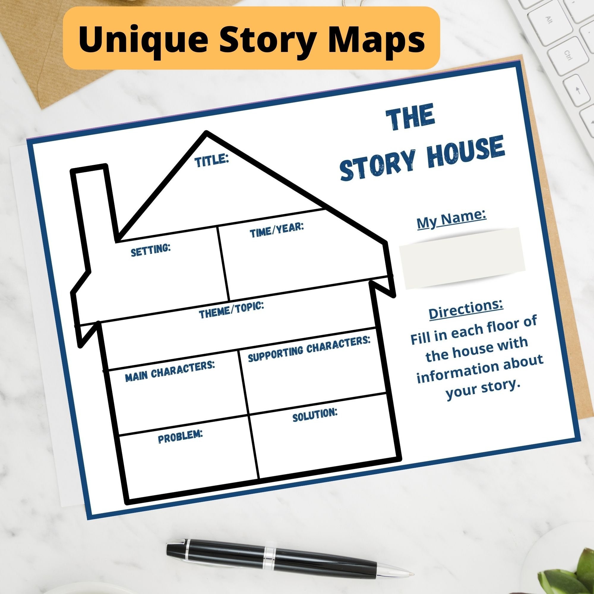 Printable Story Maps | Story Templates | Classroom Literacy Activity ...