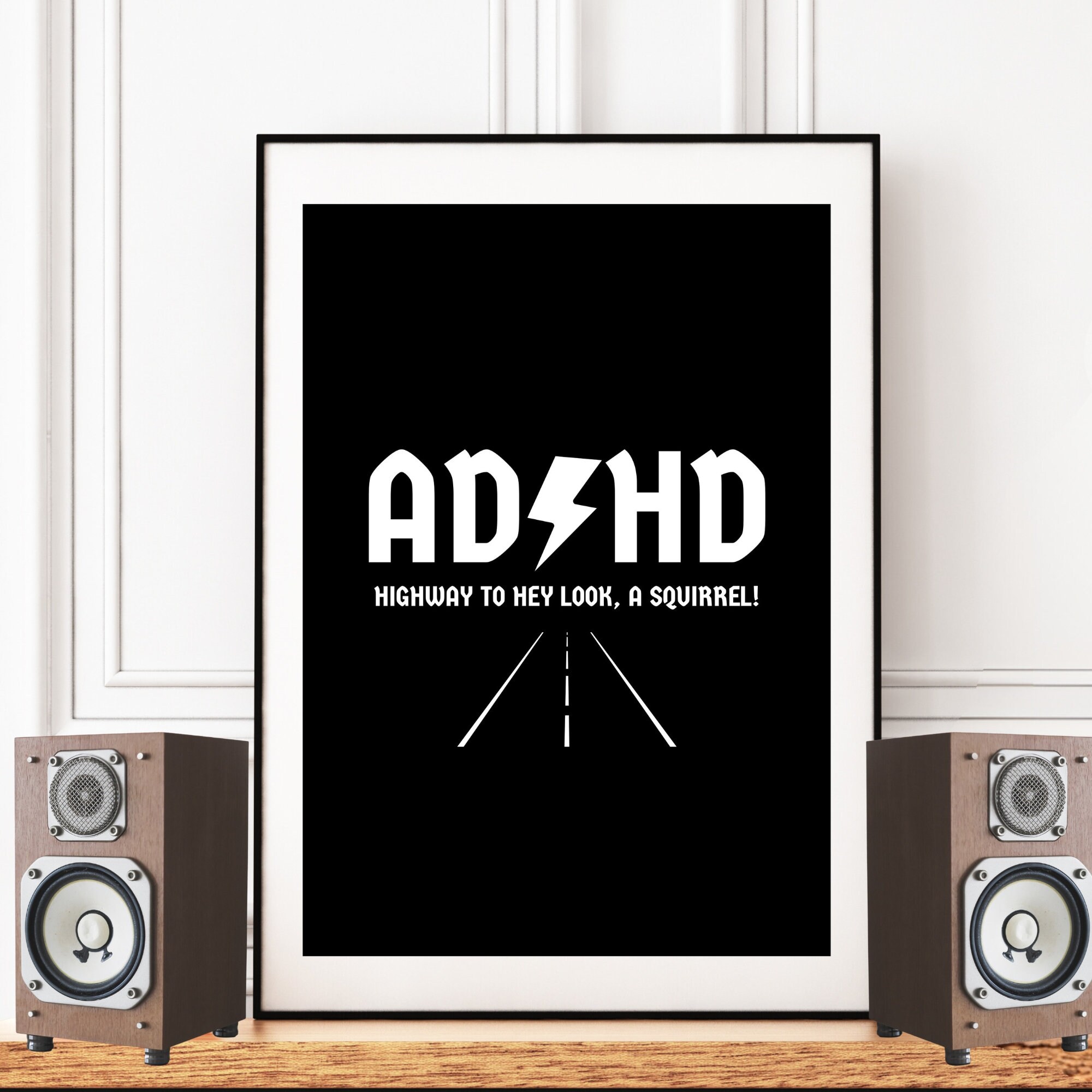 ADHD Poster, ADHD Print, Gift for ADHD Youth and Adults - Etsy
