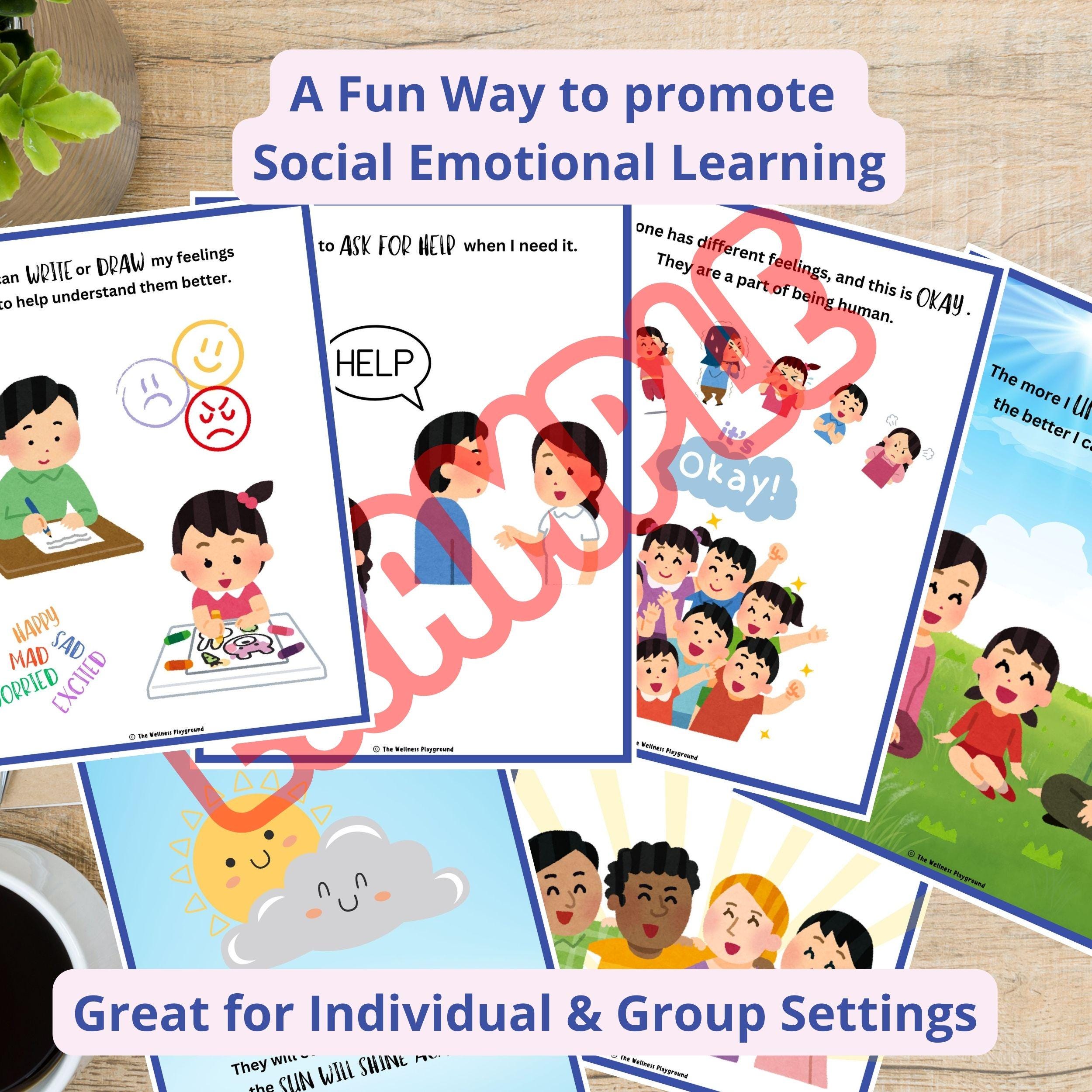 Feelings Social Story for Kids: Emotional Awareness, Coping Skills ...