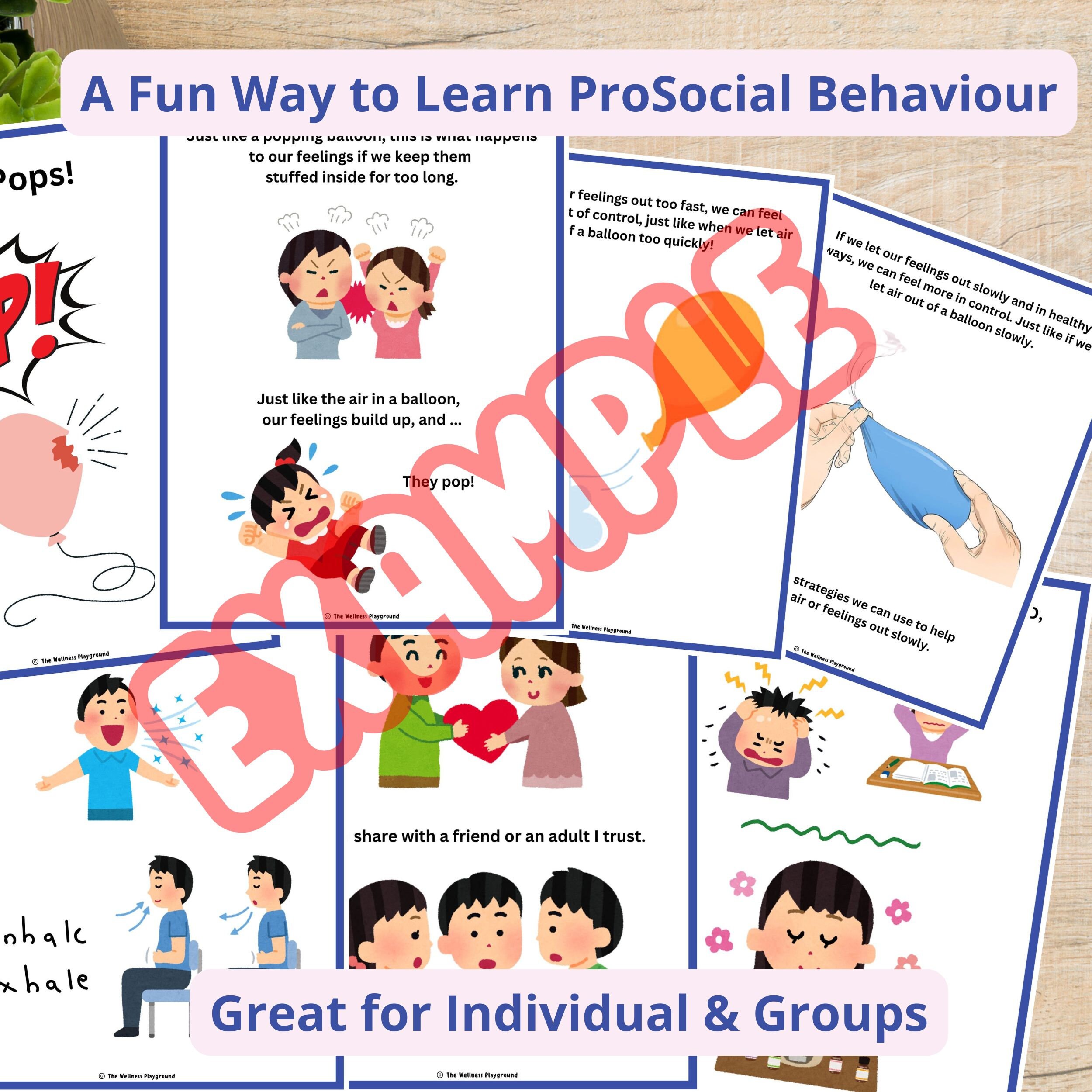 Social Story All About Feelings | Social Emotional Learning Lesson for ...