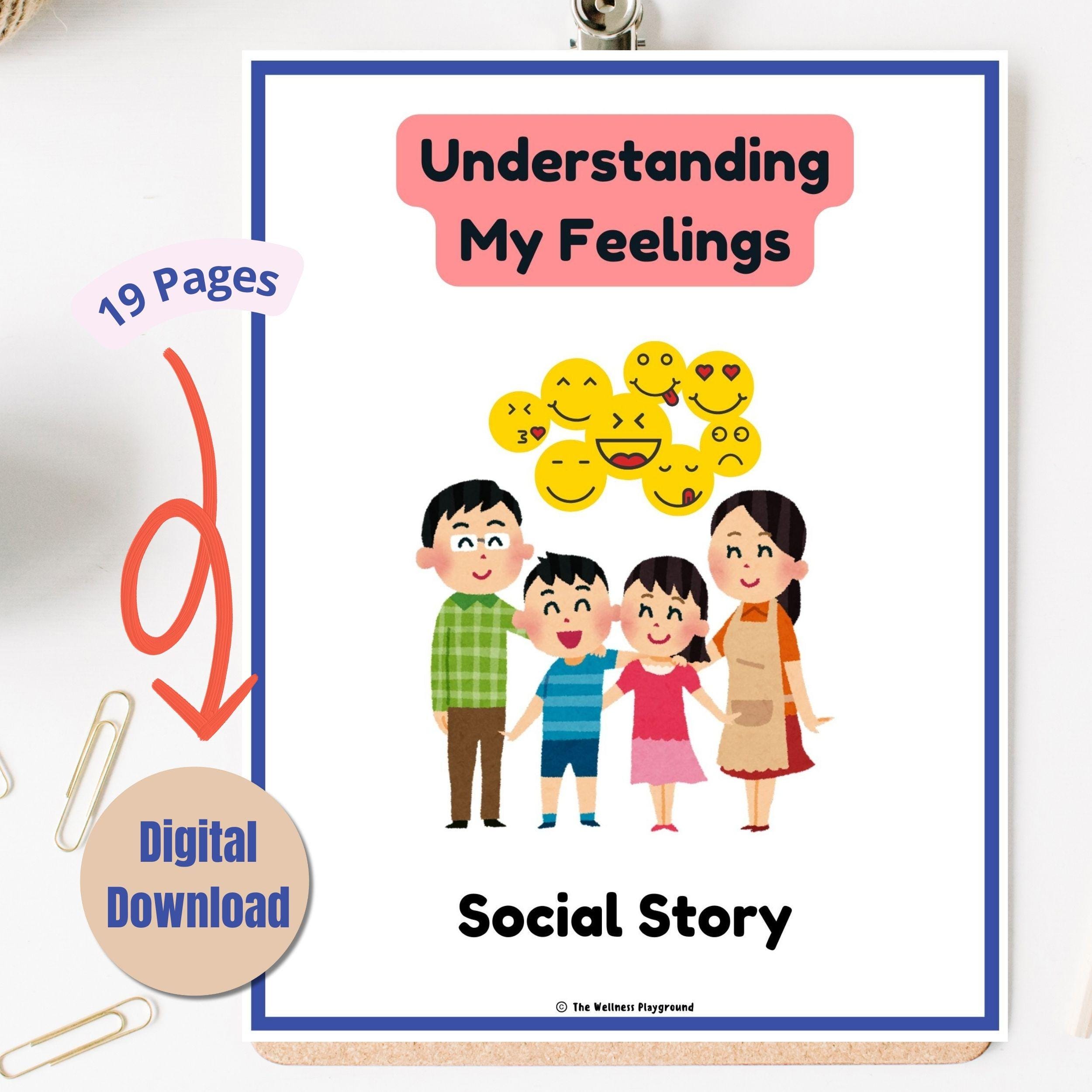 Feelings Social Story for Kids: Emotional Awareness, Coping Skills ...
