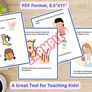 Social Story About Puberty What to Expect Lesson for Kids on Growing up ...
