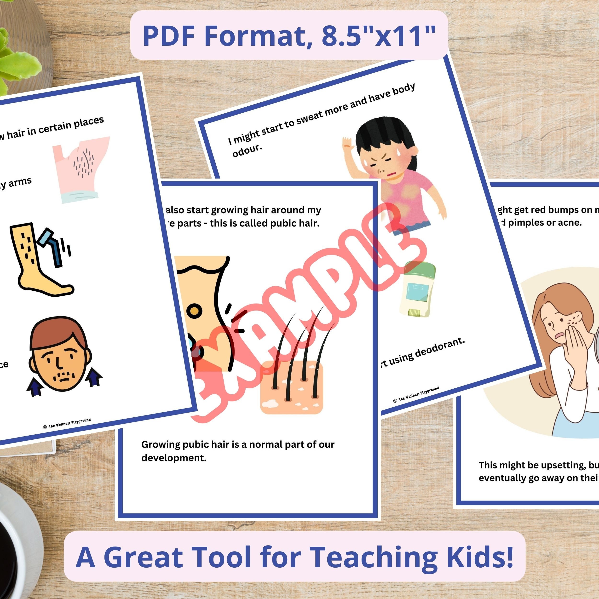 Social Story About Puberty What to Expect Lesson for Kids on Growing up ...