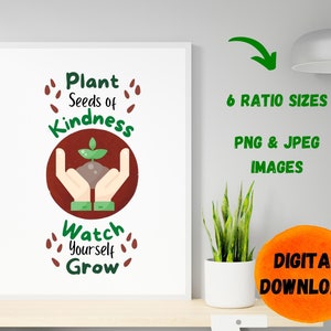 Mental Health Print | Classroom Kindness Poster | Classroom Decor ...