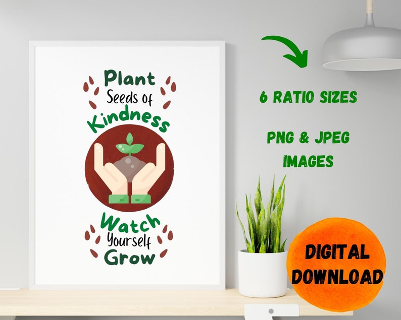 Mental Health Print | Classroom Kindness Poster | Classroom Decor ...