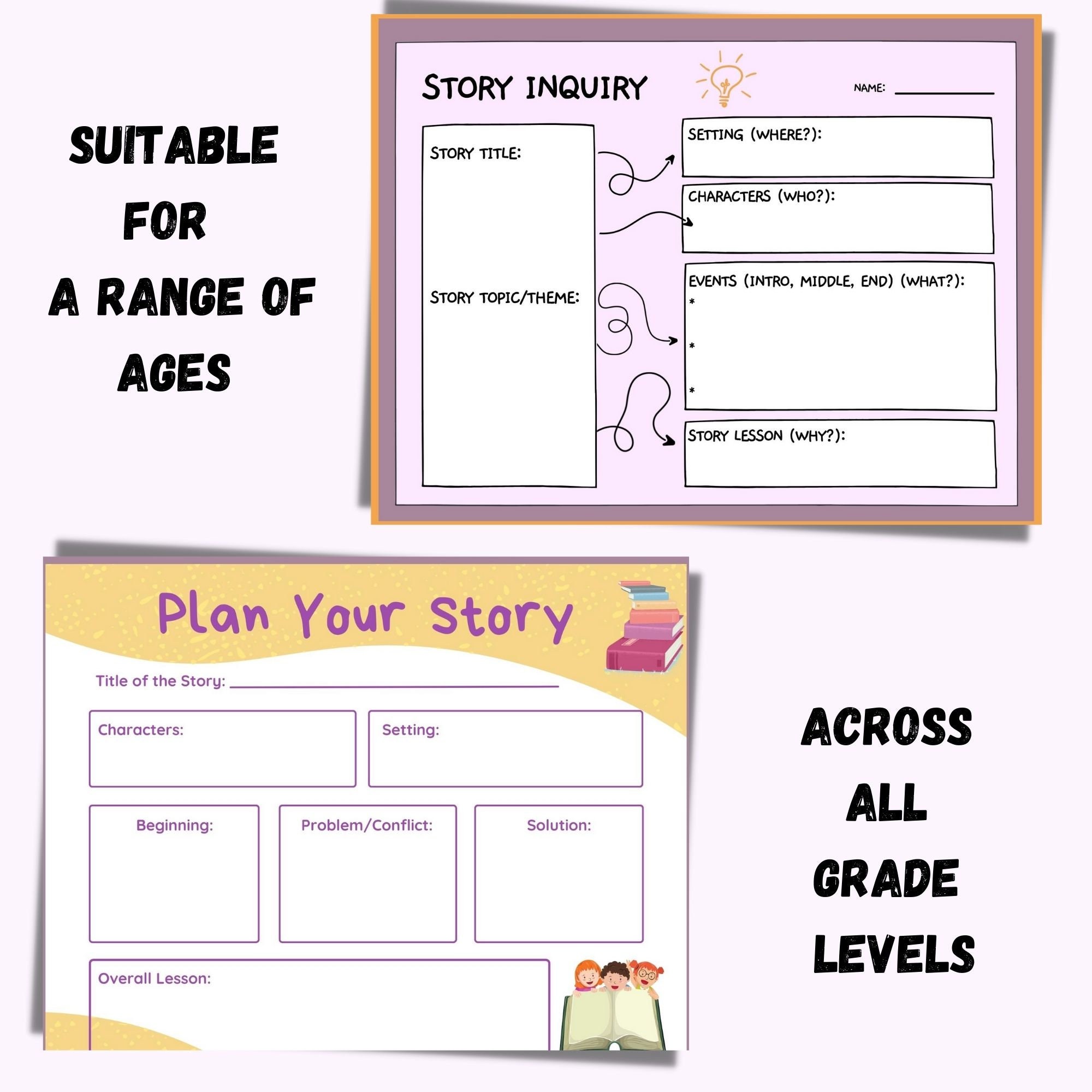 Printable Story Maps | Story Templates | Classroom Literacy Activity ...