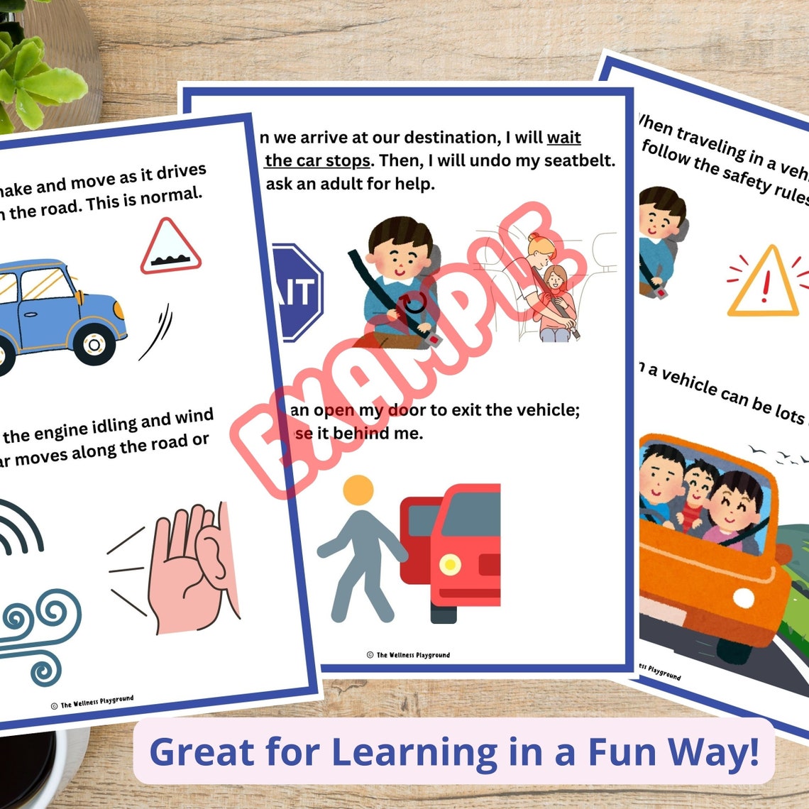 Car Ride Social Story: Autism Travel Safety (PDF Download) - Etsy