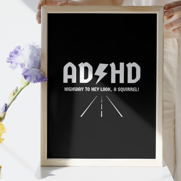 Adhd Posters - Etsy