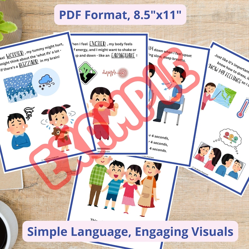 Understanding My Feelings: Social Story for Kids | Emotional Awareness ...