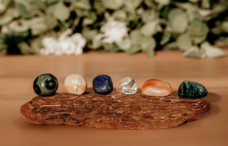 Creativity & Inspiration | Tumbled Stone Intention Set | Improve ...