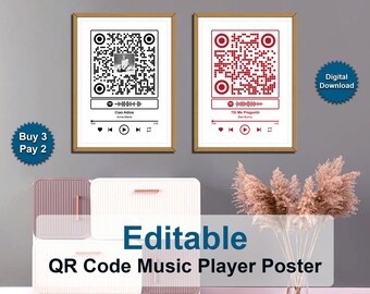 Youtube Music Qr Code - Etsy