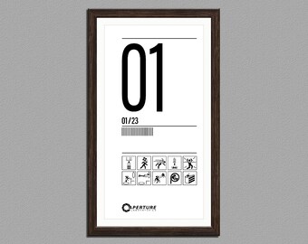 Portal Test Signs - Etsy