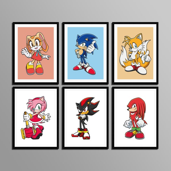 Sonic Poster - Etsy