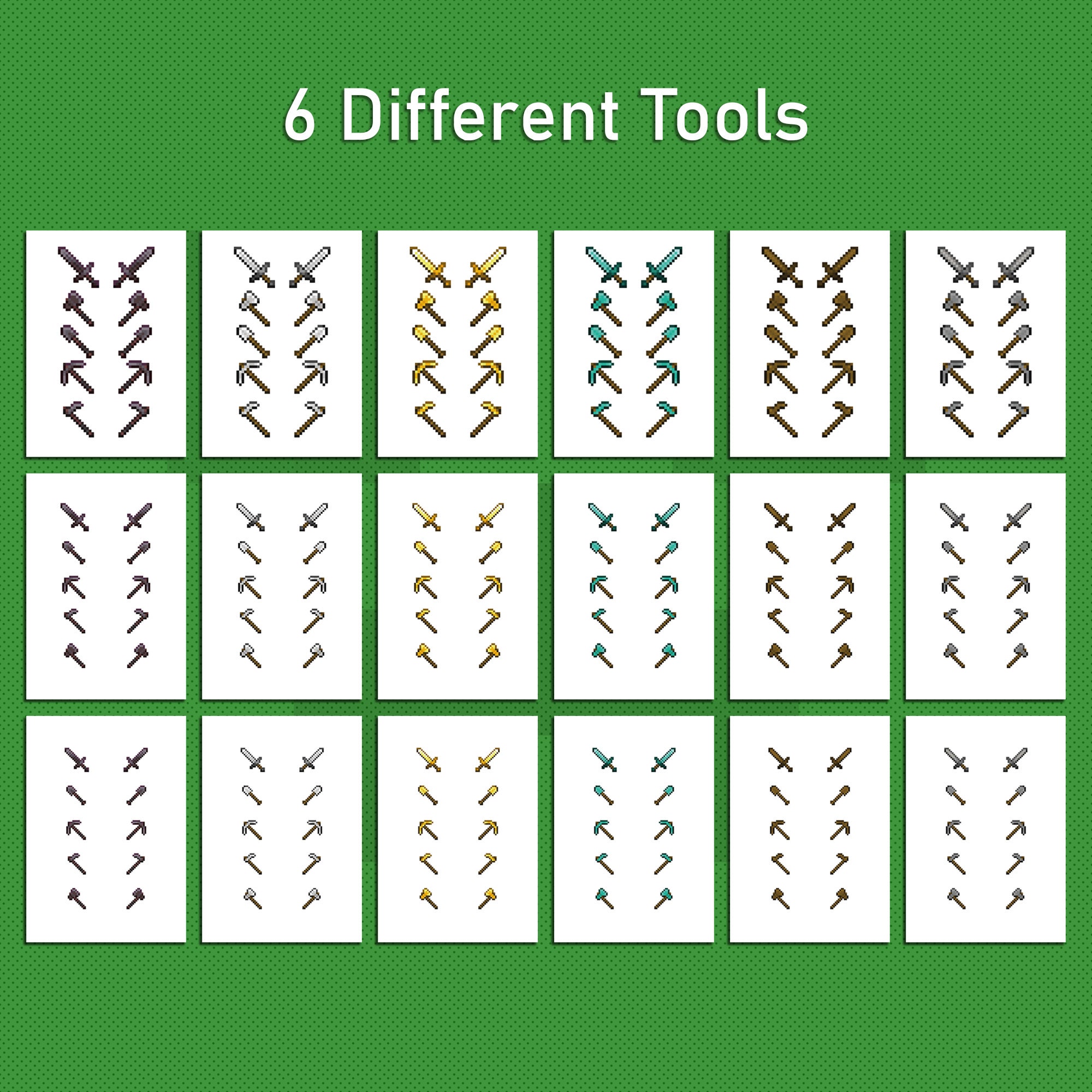 Minecraft Printable Blocks