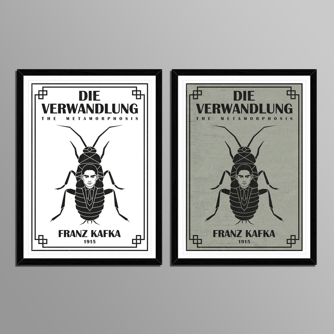 Kafka's Metamorphosis Poster: Minimalist Book Art (digital Download) - Etsy