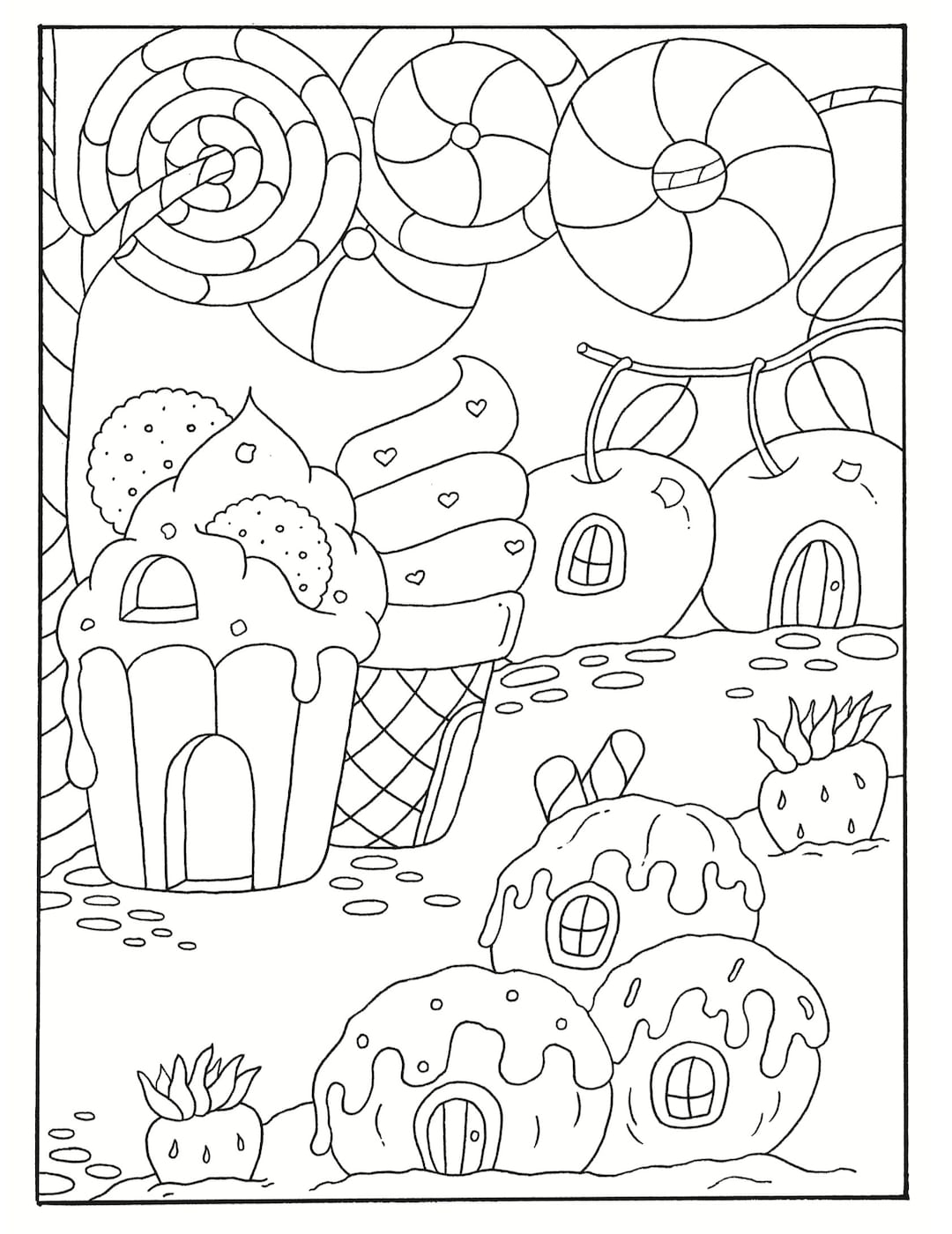 The Sweet Wonderland | Sweet Houses With Candy Trees | Sweet Yummy ...