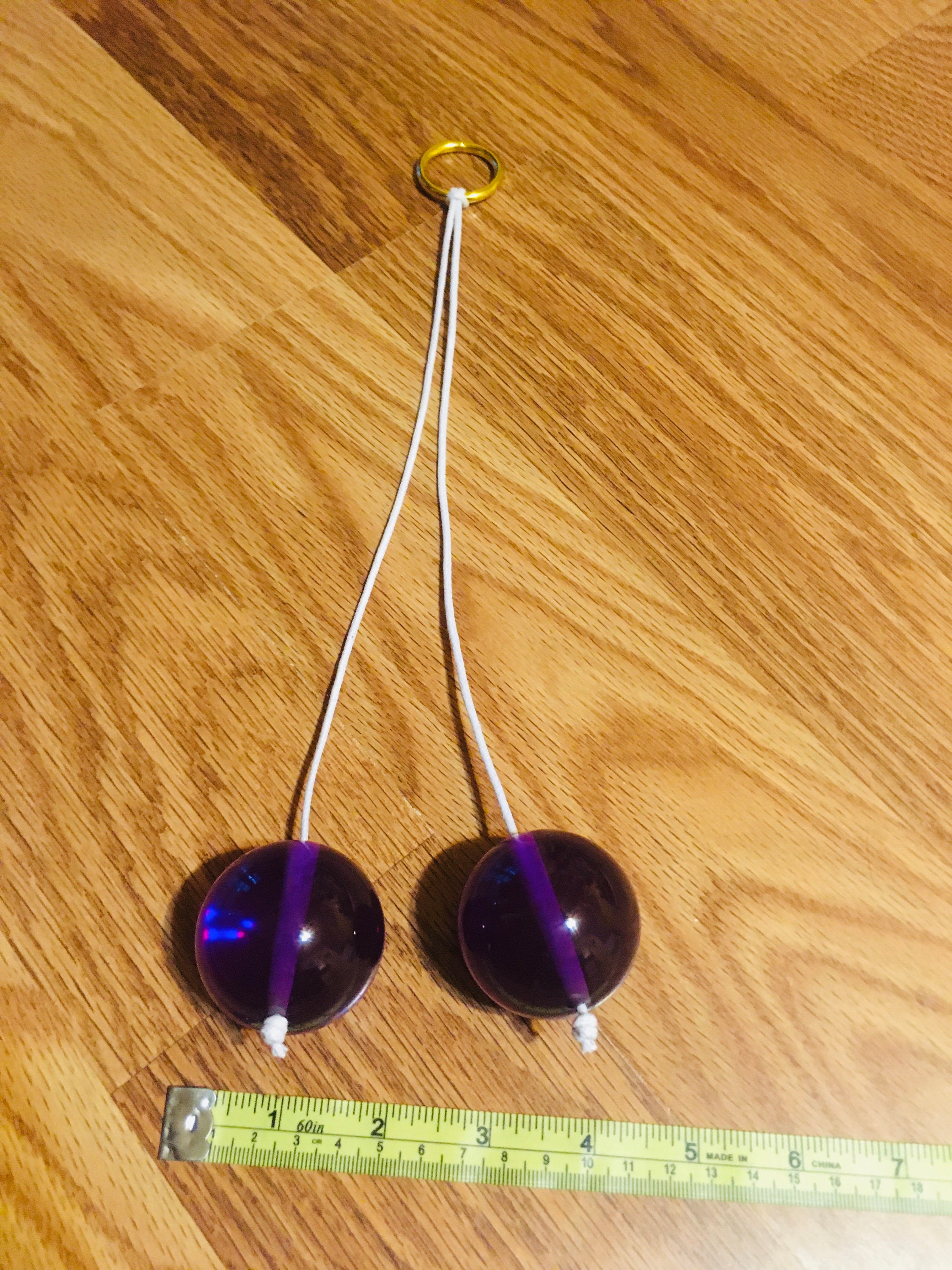 Ceyda Clackers: Acrylic Noise Maker Toy (purple) - Etsy