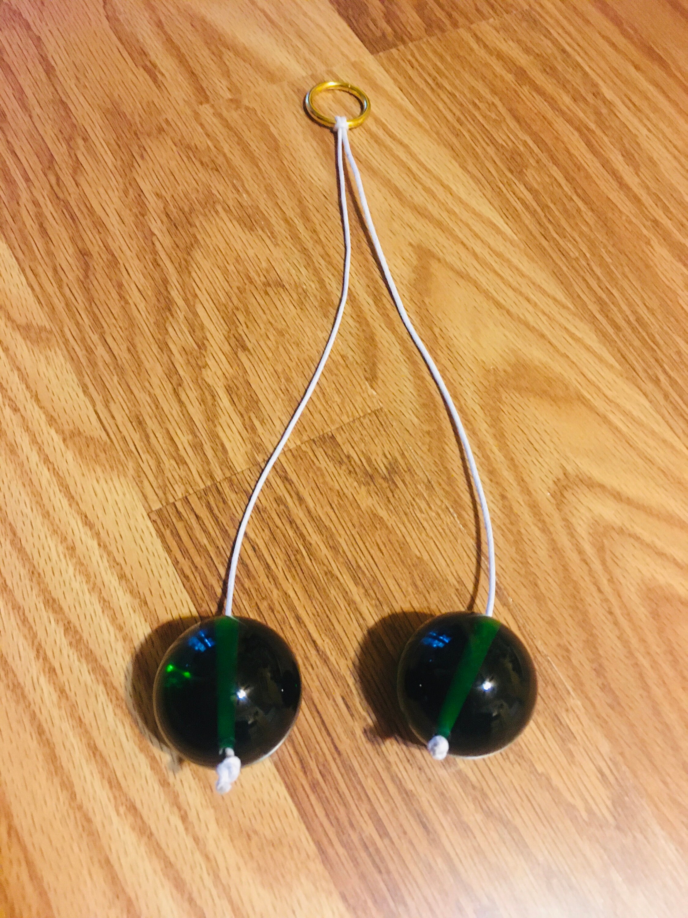 Ceyda Clackers Click Clacks Klackers Acrylic Balls String Rope Knockers ...