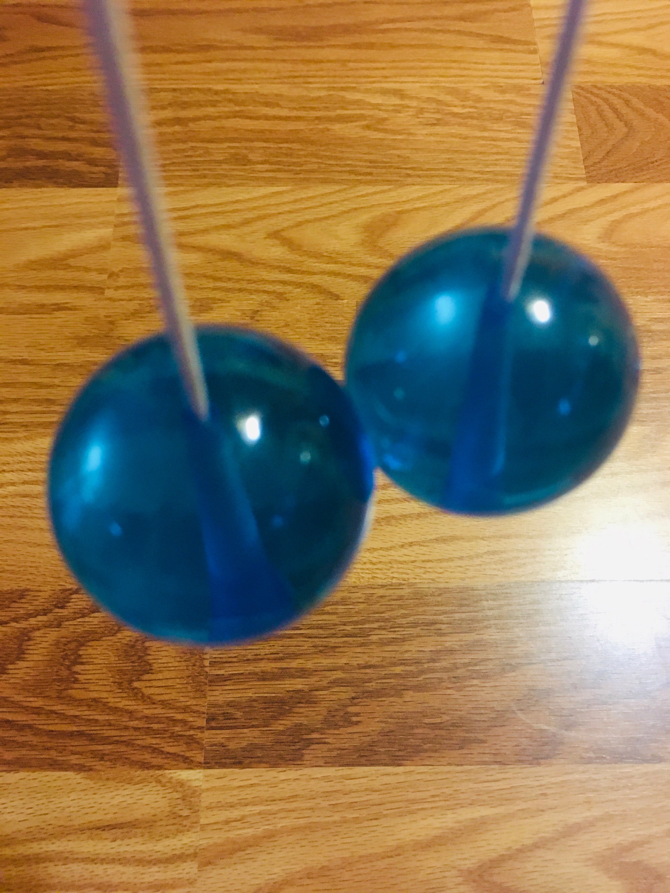 Ceyda Clackers: Acrylic Ball Noise Maker Toy (blue) - Etsy