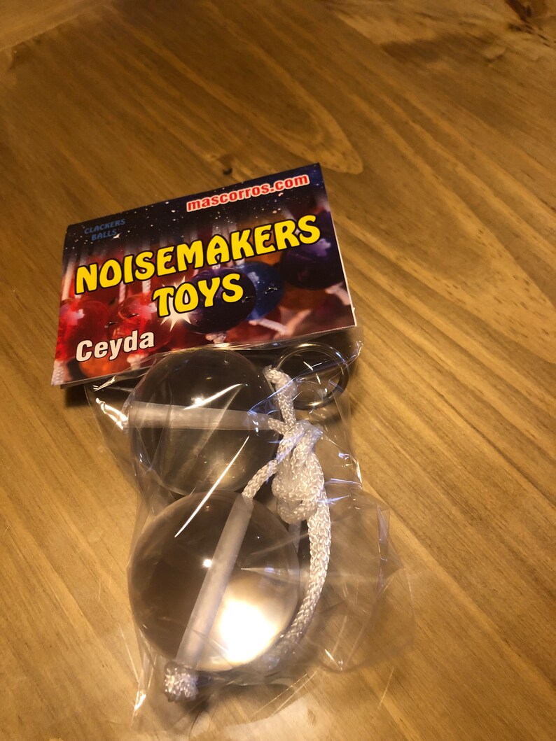 Ceyda Clackers Click Clacks Klackers Acrylic Balls String Rope Knockers ...