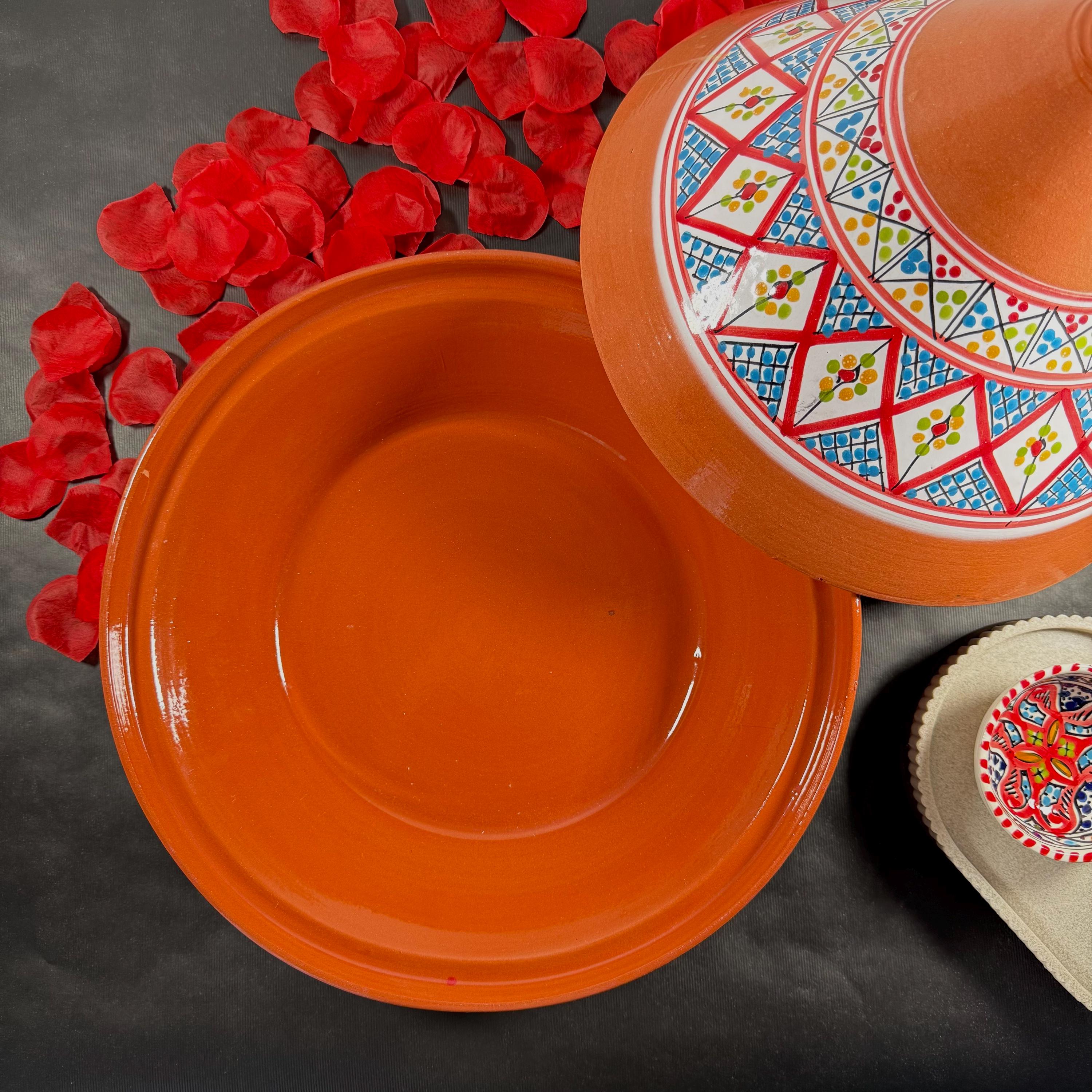 Moroccan Tagine Pot, Terracotta Cooking Pot, Stew Pot, Slow Cooker ...