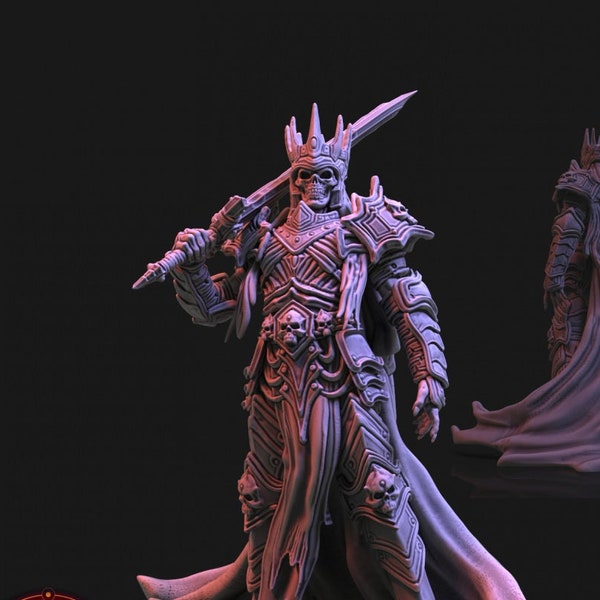 Miniature Lich King - Etsy