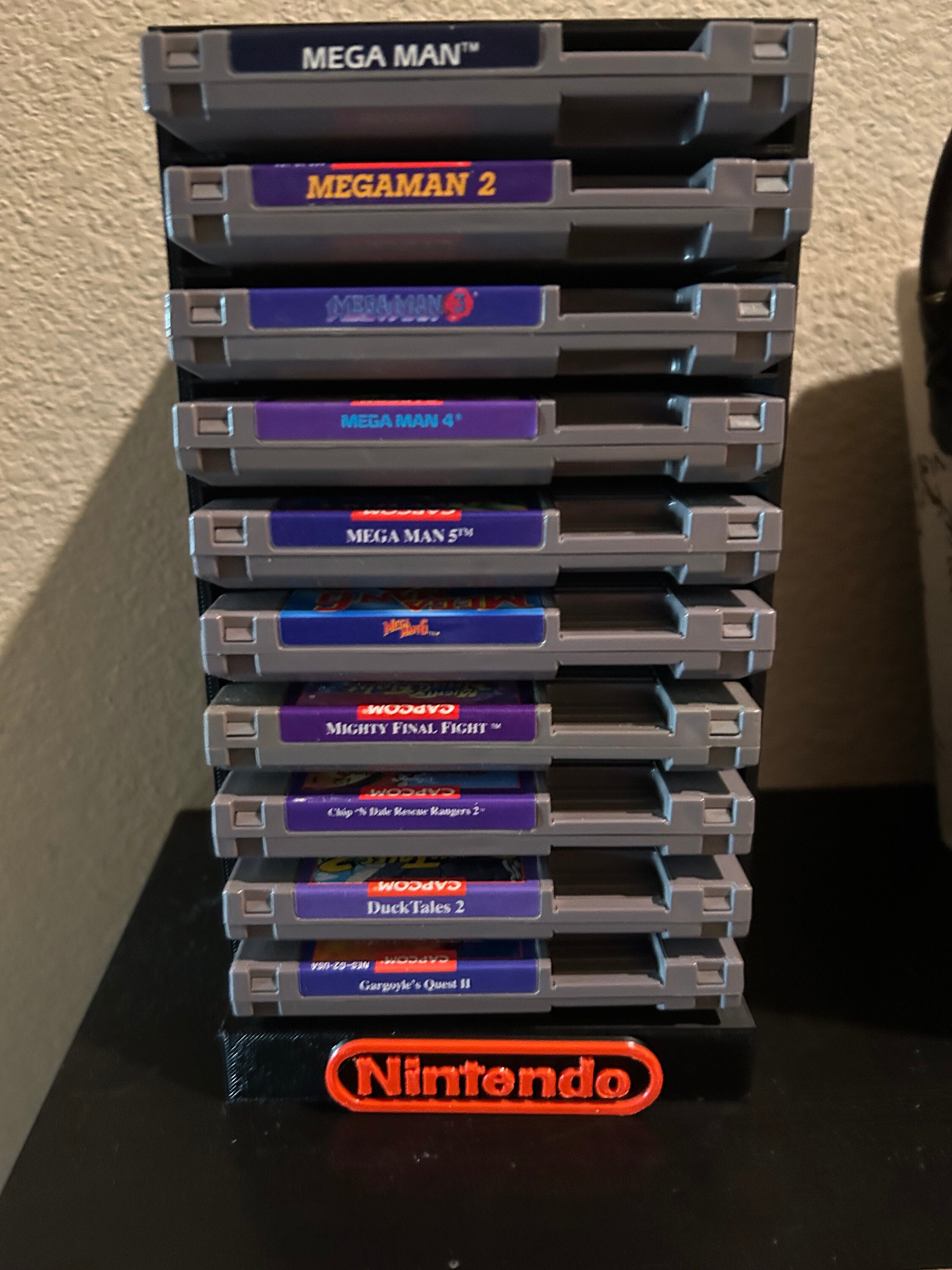 Nintendo Entertainment System Vertical Game Stand holds 10 Games - Etsy