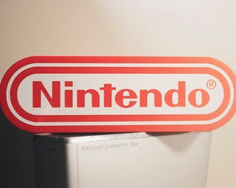 NES Controller LED Lightbox 3D Printed Illuminated Decor USB Connection ...