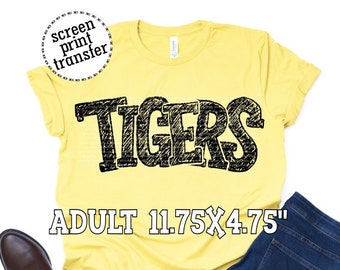 Easy Tiger Retro Ready to Press DTF and Sublimation Transfer - Etsy