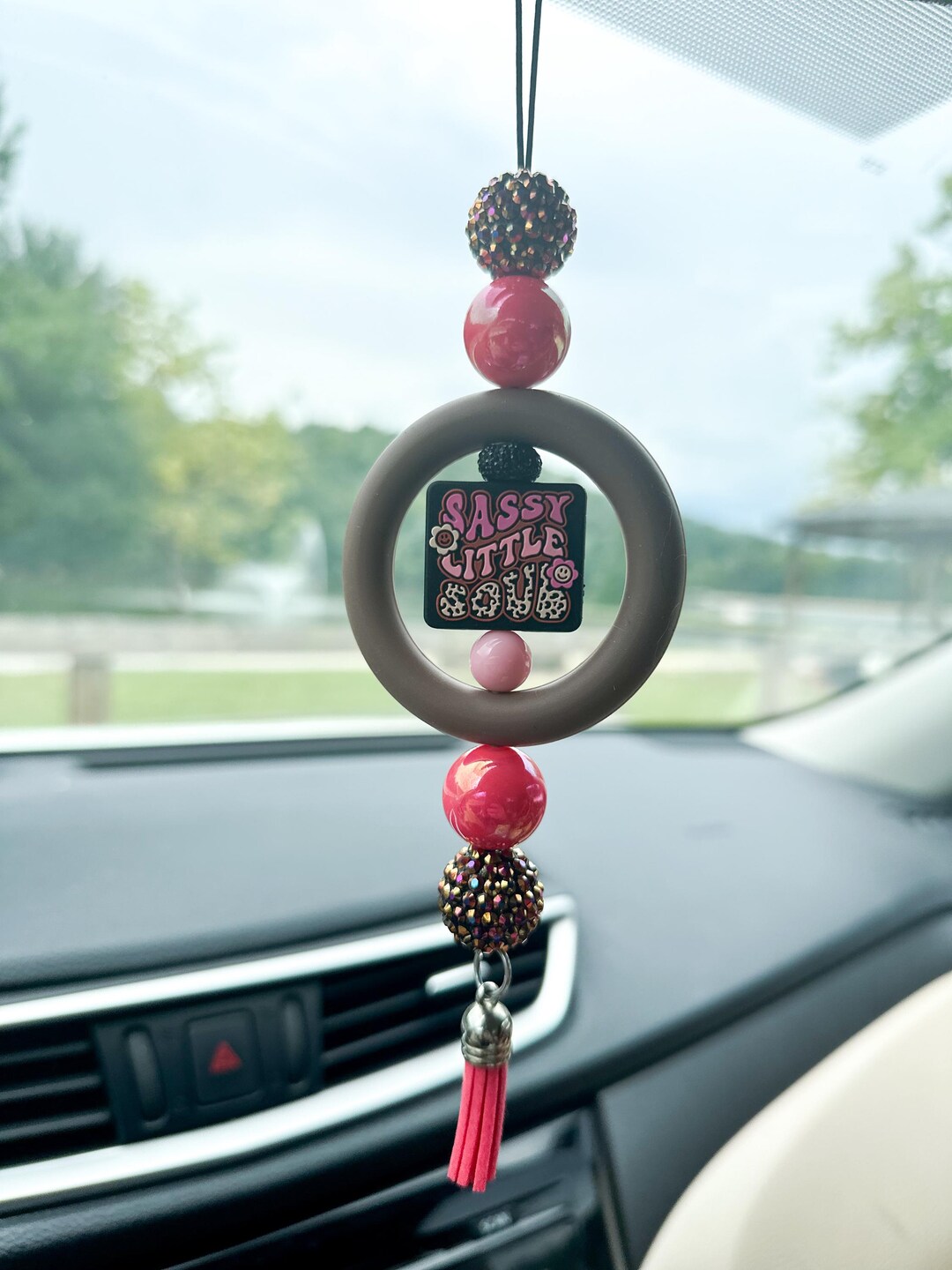 CAR CHARM Sassy Little Soul for Rearview Mirror - Etsy