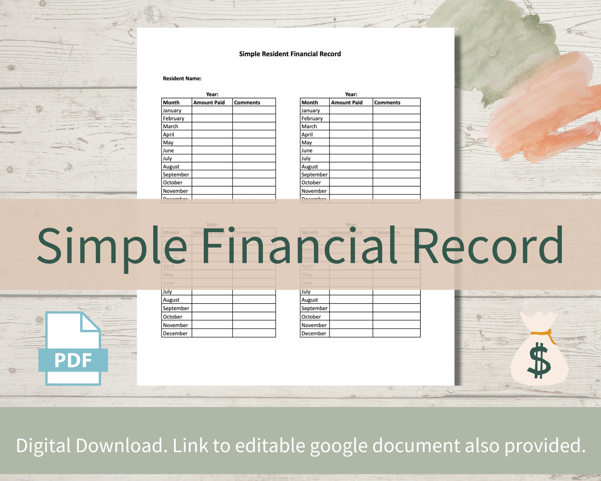 Assisted Living Digital Resources and Policies: JeanetteNegru.com Shop ...