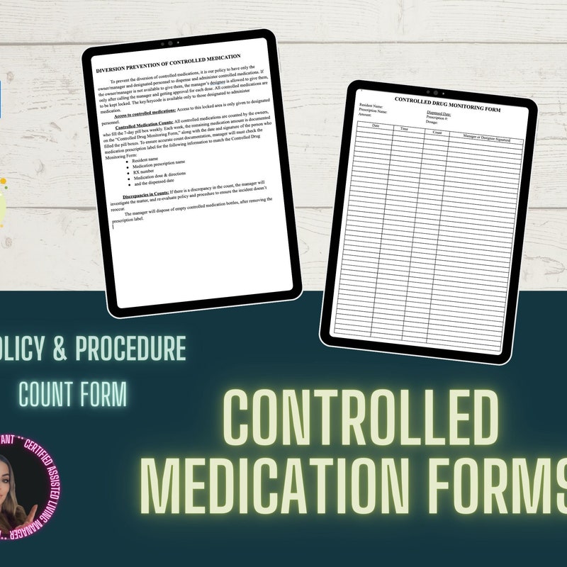 Narcotic Count Sheet - Etsy