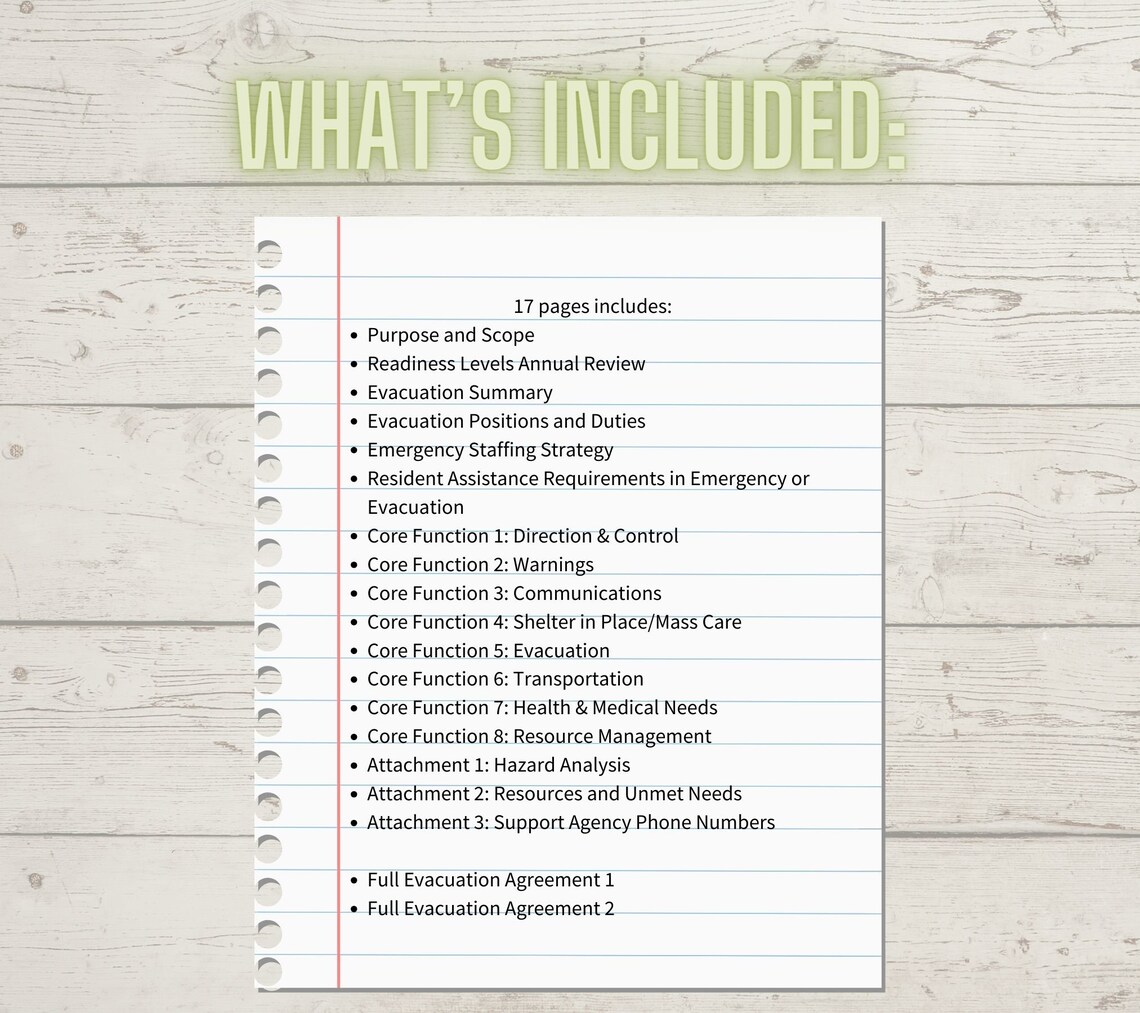 Emergency Management Plan | Prepare and Protect | Core Functions ...
