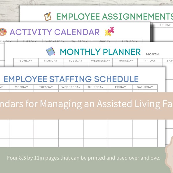 Employee Schedule - Etsy
