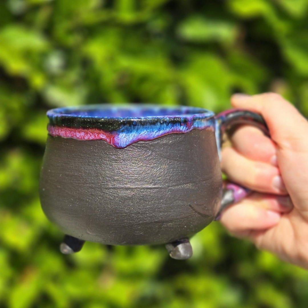 Enchanted Forest Mug | Cauldron Coffee Cup | Witchy Home Decor - Etsy