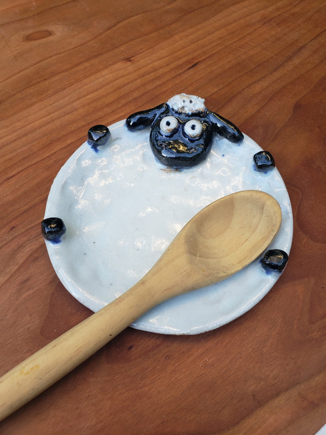 Handmade Sheep Spoon Holder / Soap Holder - Etsy
