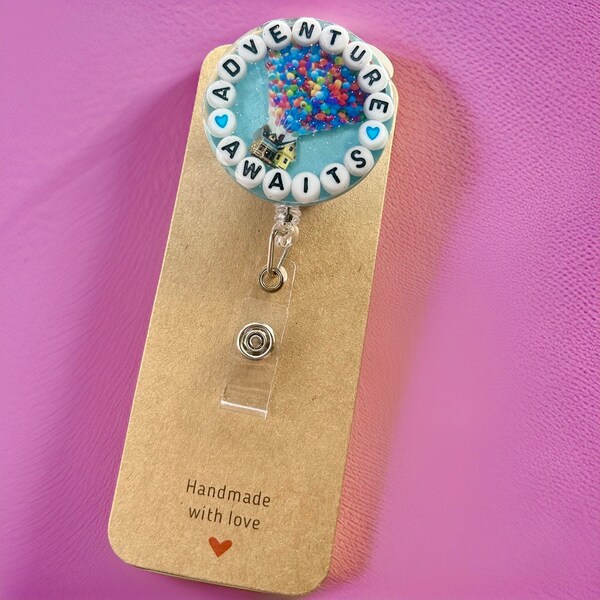 Pixar up Lanyard Badge - Etsy