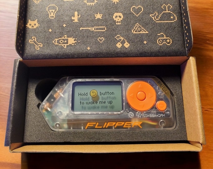 1x CLEAR Flipper Zero Limited Edition Electronic Pet Device Flipperzero ...