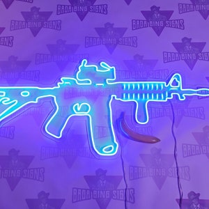 HUGE AR15 Neon LED Sign AR-15 - Almost 4 Feet Long! - Etsy