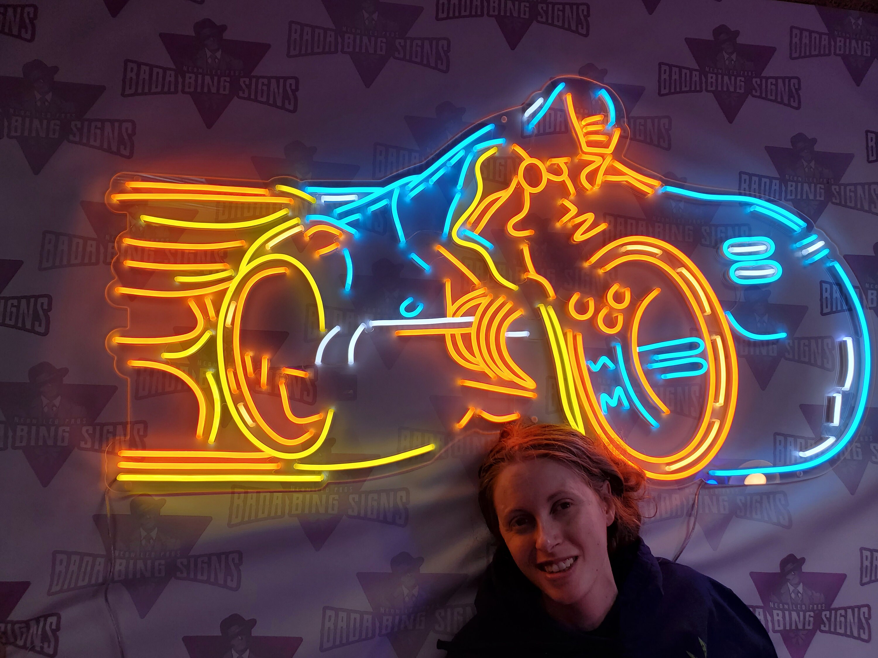 HUGE 4ft Tron Lightcycle Inspired Professional Neon LED Art Sign Flynn ...