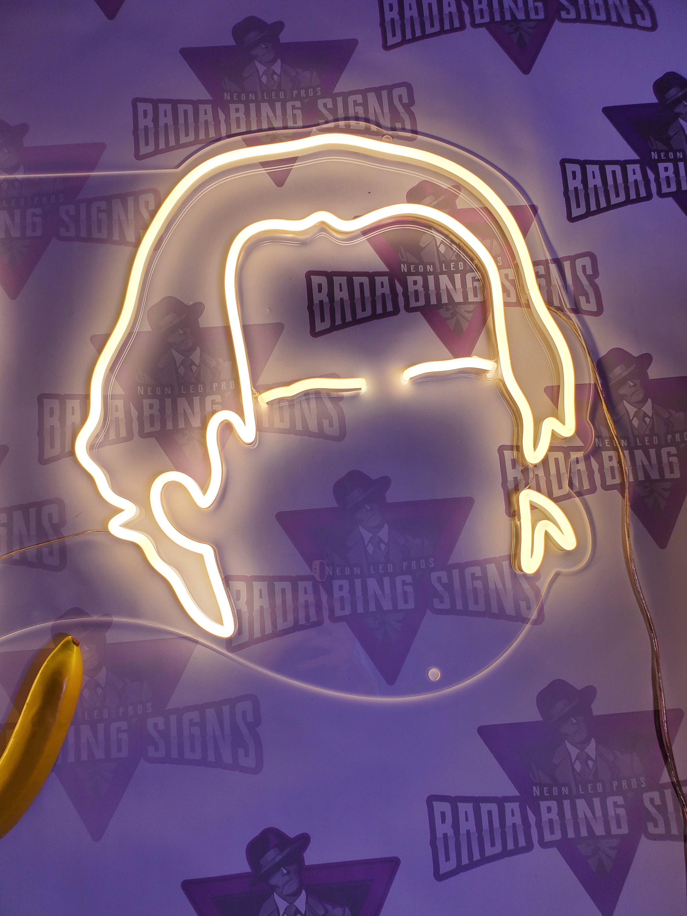 5 Foot the Big Labowski Inspired Neon LED Sign Art the Dude Walter ...